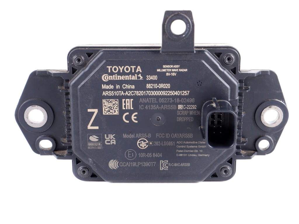 Adaptive Cruise Distance Sensor Radar Toyota RAV4 V 18- 88210-0R020 ...